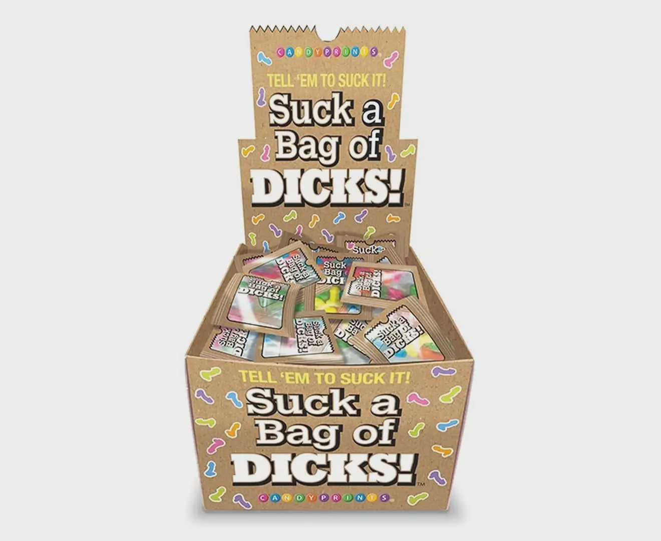 Suck a Bag of DICKS Candy - Mini Bag – Gift Shack